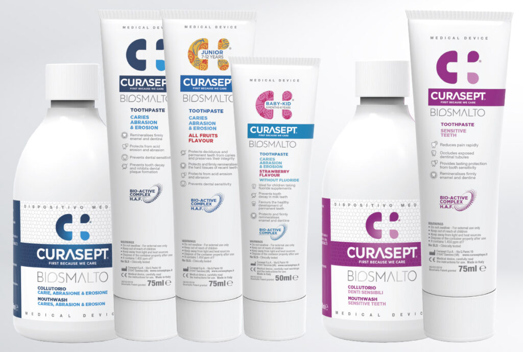 Curasept Mouth Rinse | Toothpaste | Gel | Brushes | Medi-Dent