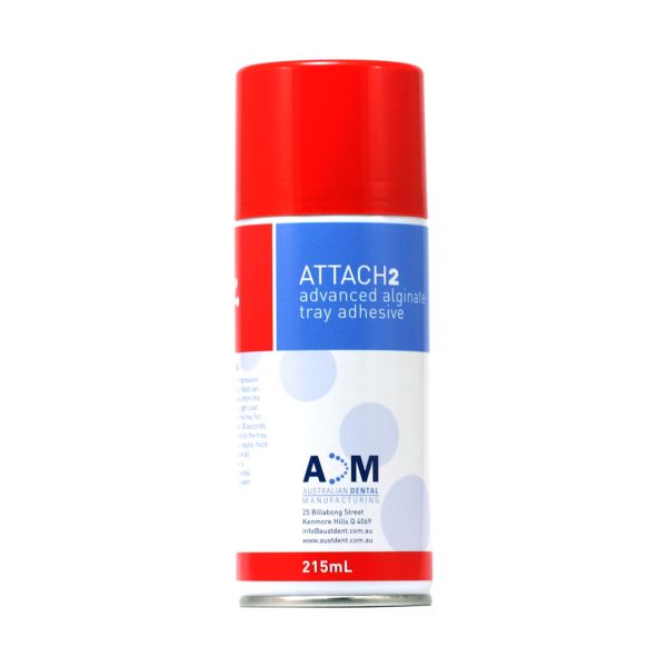 ADM Attach2 Alginate Tray Adhesive Spray On 215ml Aerosol Can - Medi-Dent