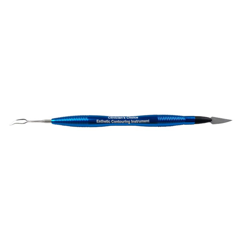 Clinician's Choice Esthetic Contouring Instrument Blue Grip - Medi-Dent