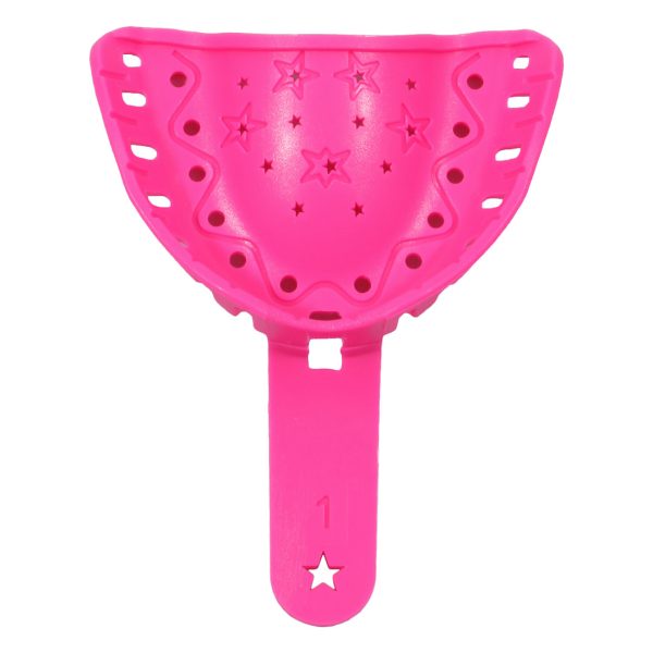 MDDI Impression Trays Disposable Small Upper Pink (25) - Medi-Dent