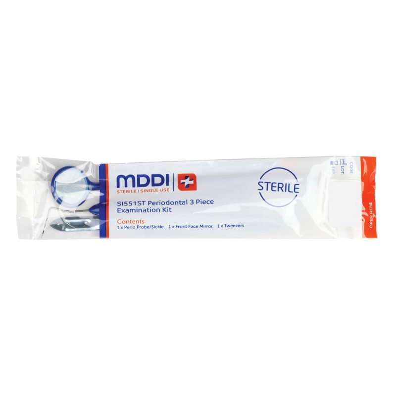MDDI Periodontal Examination Kit 3 Piece Sterile (100) - Medi-Dent