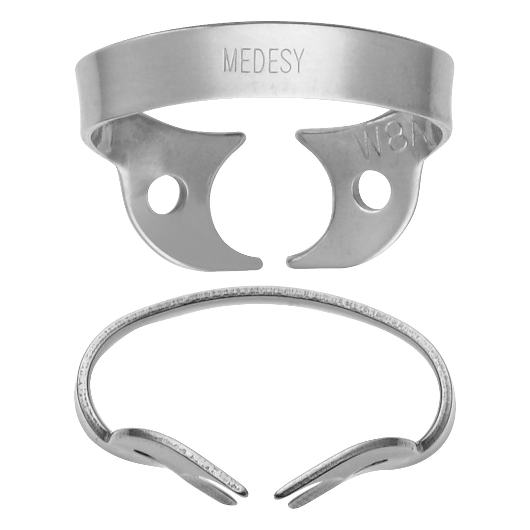Medesy Rubber Dam Clamp No. W8A Molars (General) - Medi-Dent
