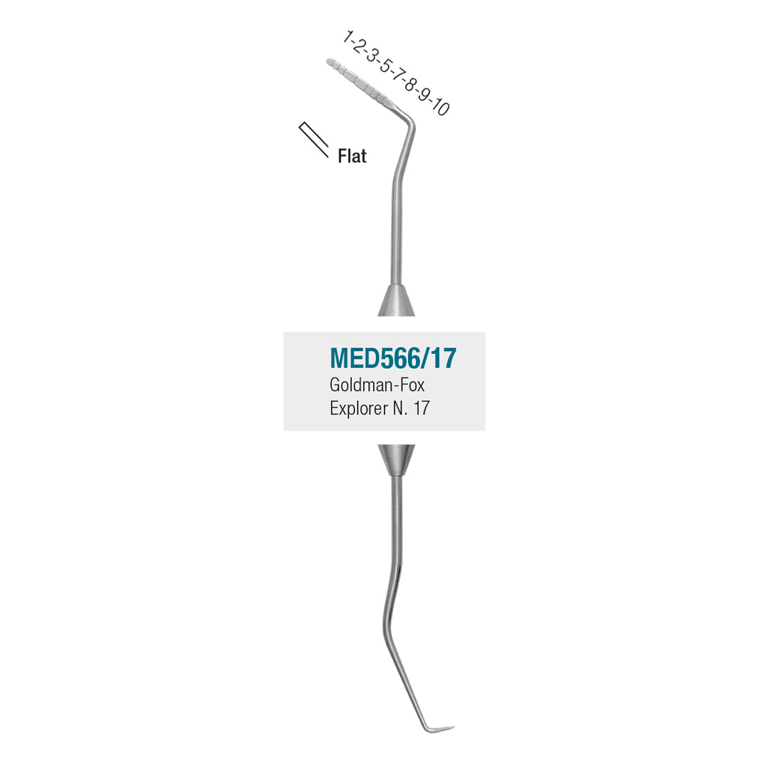 Medesy Periodontal Probe Goldman-Fox Explorer No. 17 - Medi-Dent