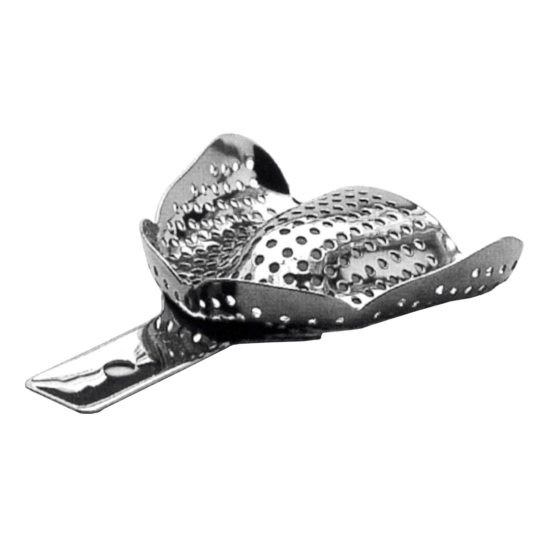 Medesy Impression Tray Stainless Steel Edentulous Perforated Rimless ...
