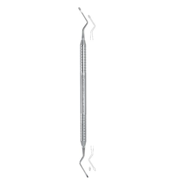 Medesy Periodontal File Hirschfeld No. 3 with 6mm Dia. Solid Handle ...