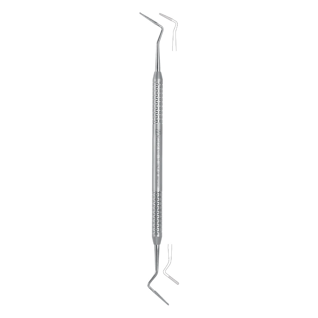 Medesy Periodontal File Sugarman No. 3S-4S with 6mm Dia. Solid Handle ...