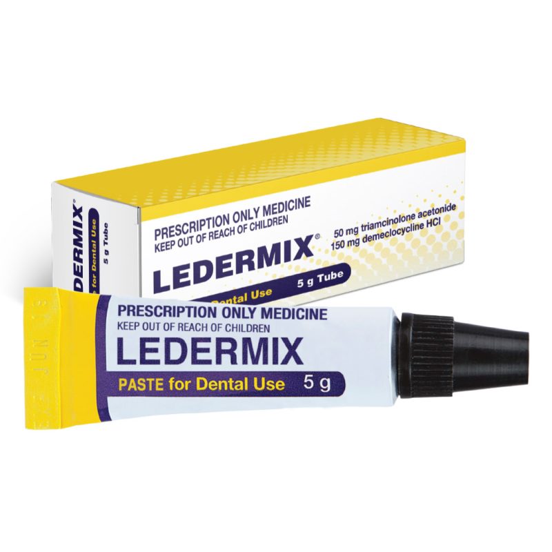 Ledermix | Clinically Proven | Cement | Hardener | Paste | Medi-Dent