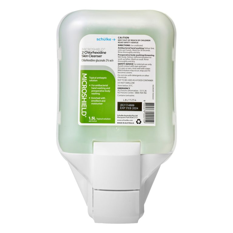 Schulke Microshield 2 Chlorhexidine Skin Cleanser 1.5L Cassette - Medi-Dent