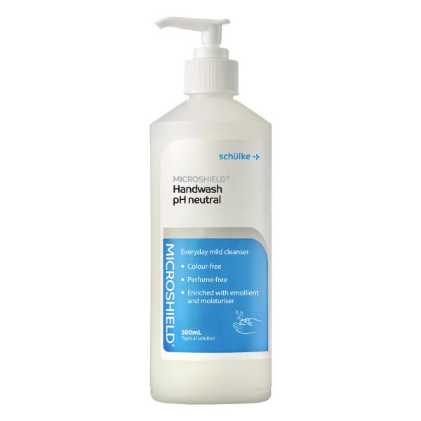 Schulke Microshield Handwash 500ml Bottle with Pump - Medi-Dent