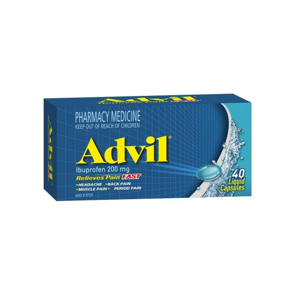 Advil Liquid Capsules (40) - Medi-Dent
