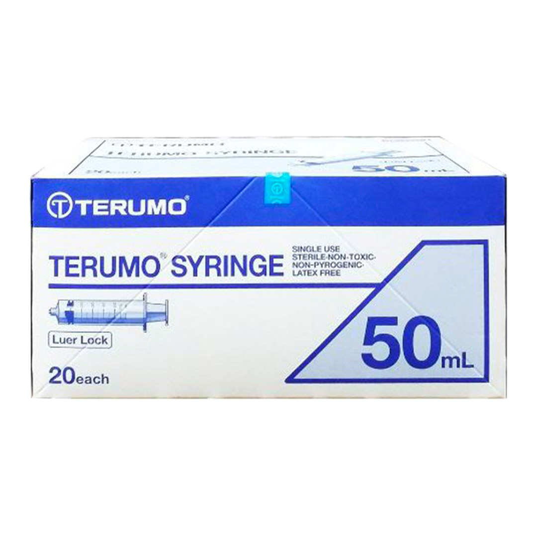Terumo Hypodermic Syringe 50ml Luer Lock (20) - Medi-Dent