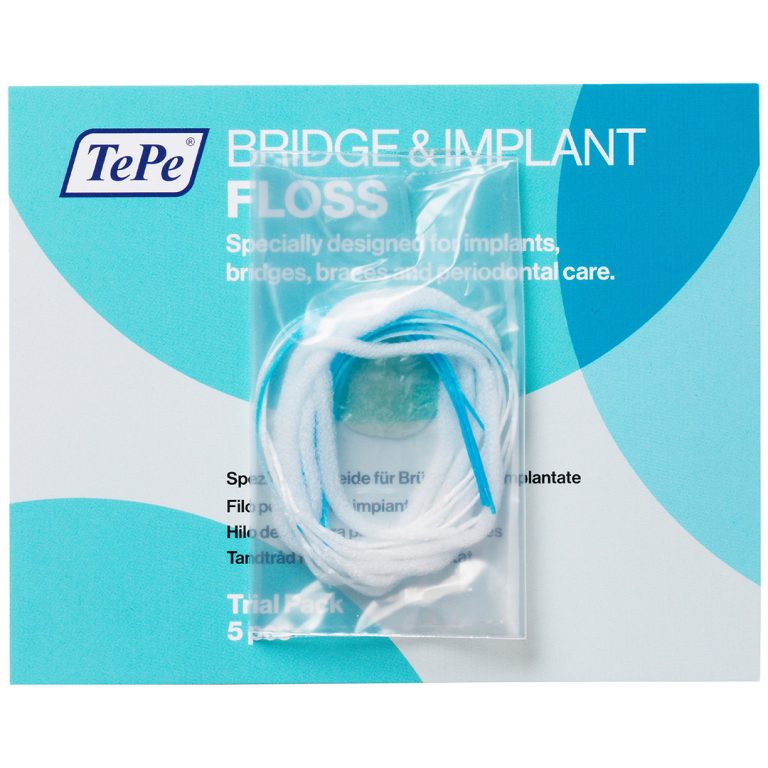TePe Bridge & Implant Floss Samples (100) - Medi-Dent