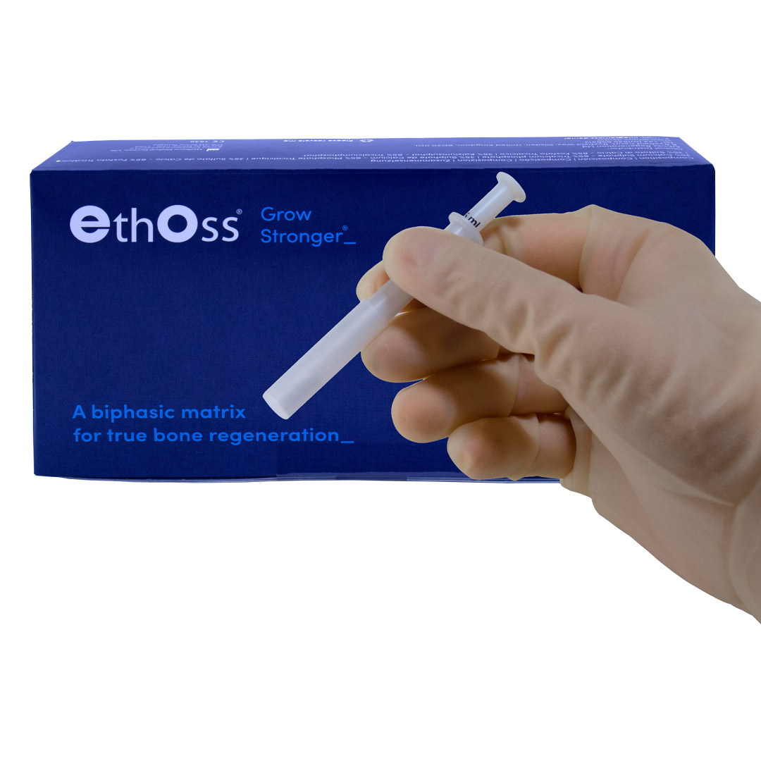 EthOss Bone Regeneration Material 0.5cc Syringe (3) - Medi-Dent