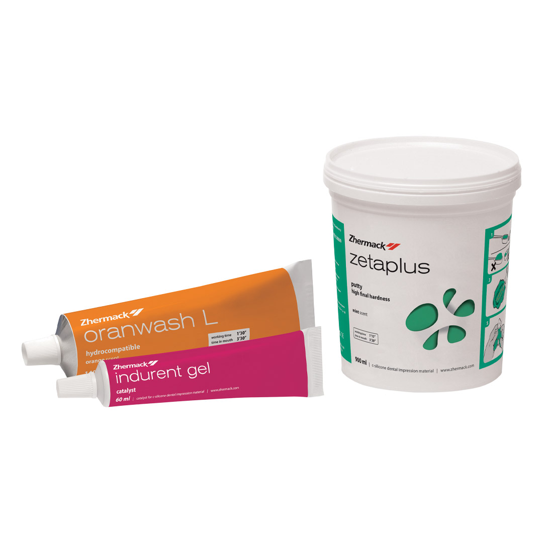 Zhermack Zetaplus Soft Putty Normal Set 900ml Tub - Medi-Dent