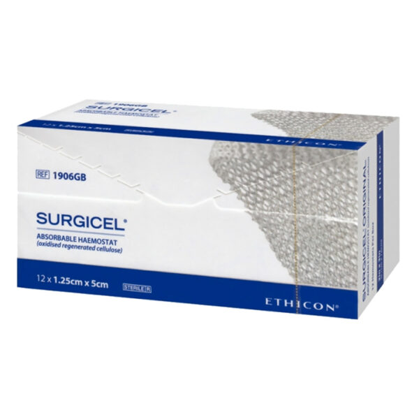 J&J Ethicon Surgicel Original Absorbable Haemostat 12mm x 50mm (12 ...