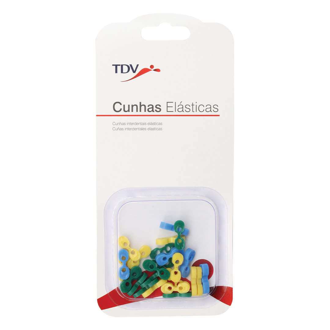 TDV Interdental Elastic Wedges Assorted (25) - Medi-Dent