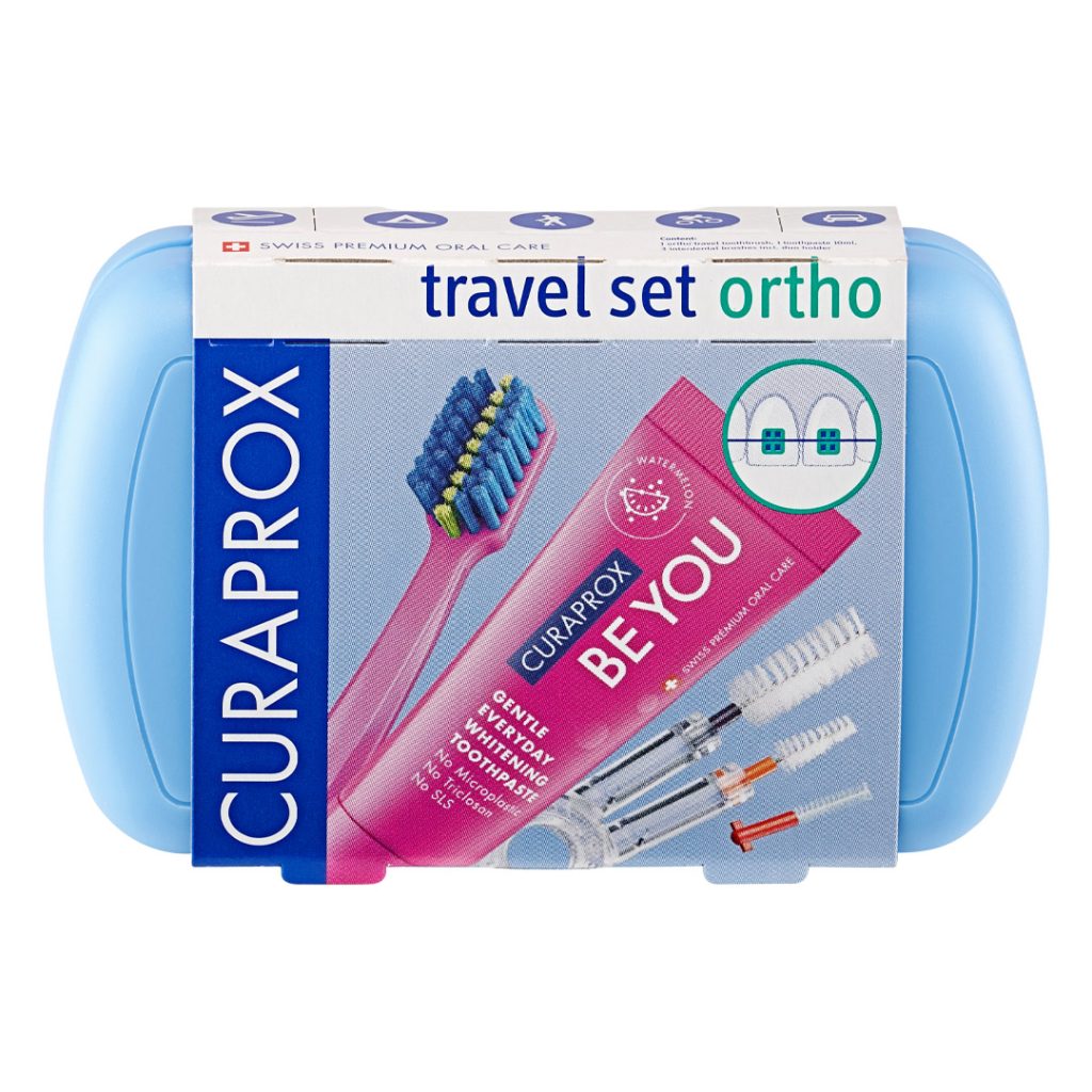 Curaprox Travel Set Ortho Blue - Medi-Dent